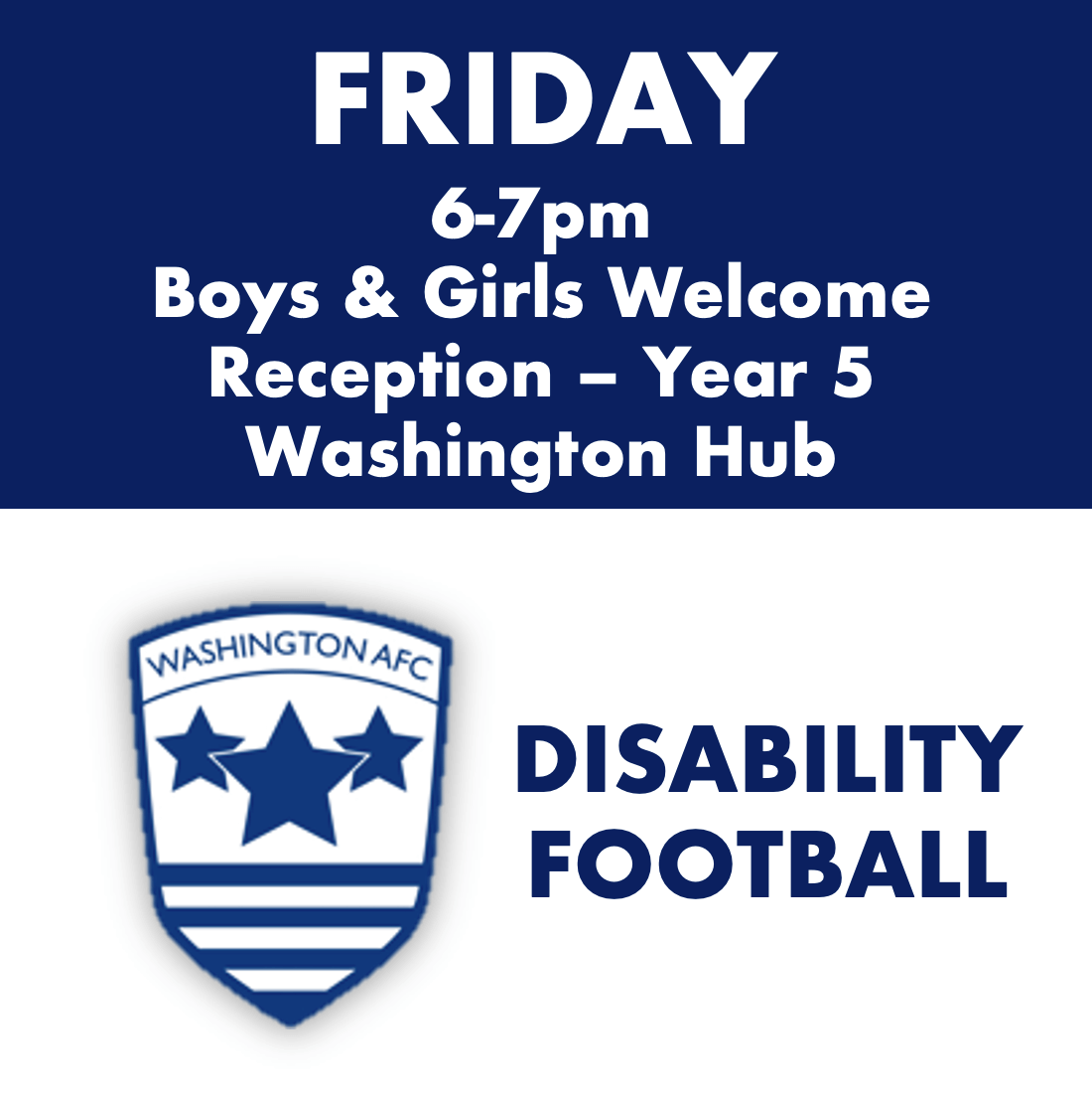 Football Development Centres – Washington FC